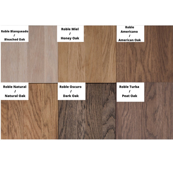 NordicStory Solid oak color samples